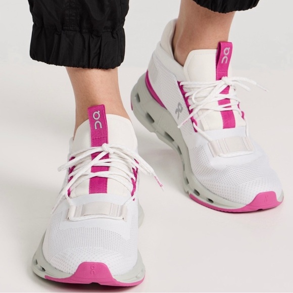 On Running | Shoes | On Womens Cloudnova Barbie Sneakers Undyed White Pink Carnation | Poshmark